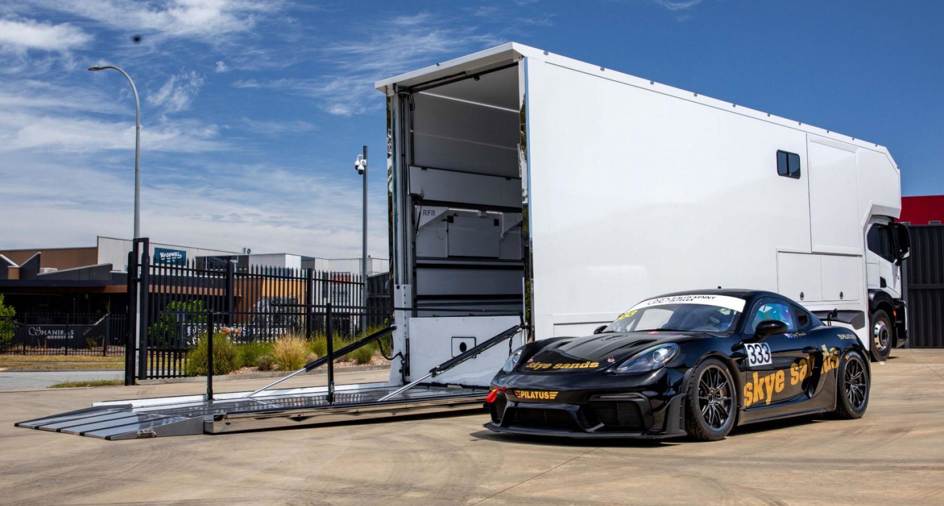 2025 Rusty French - 2025 RUSTY FRENCH RACING CAR TRANSPORTER 2 RACE/CAR ...